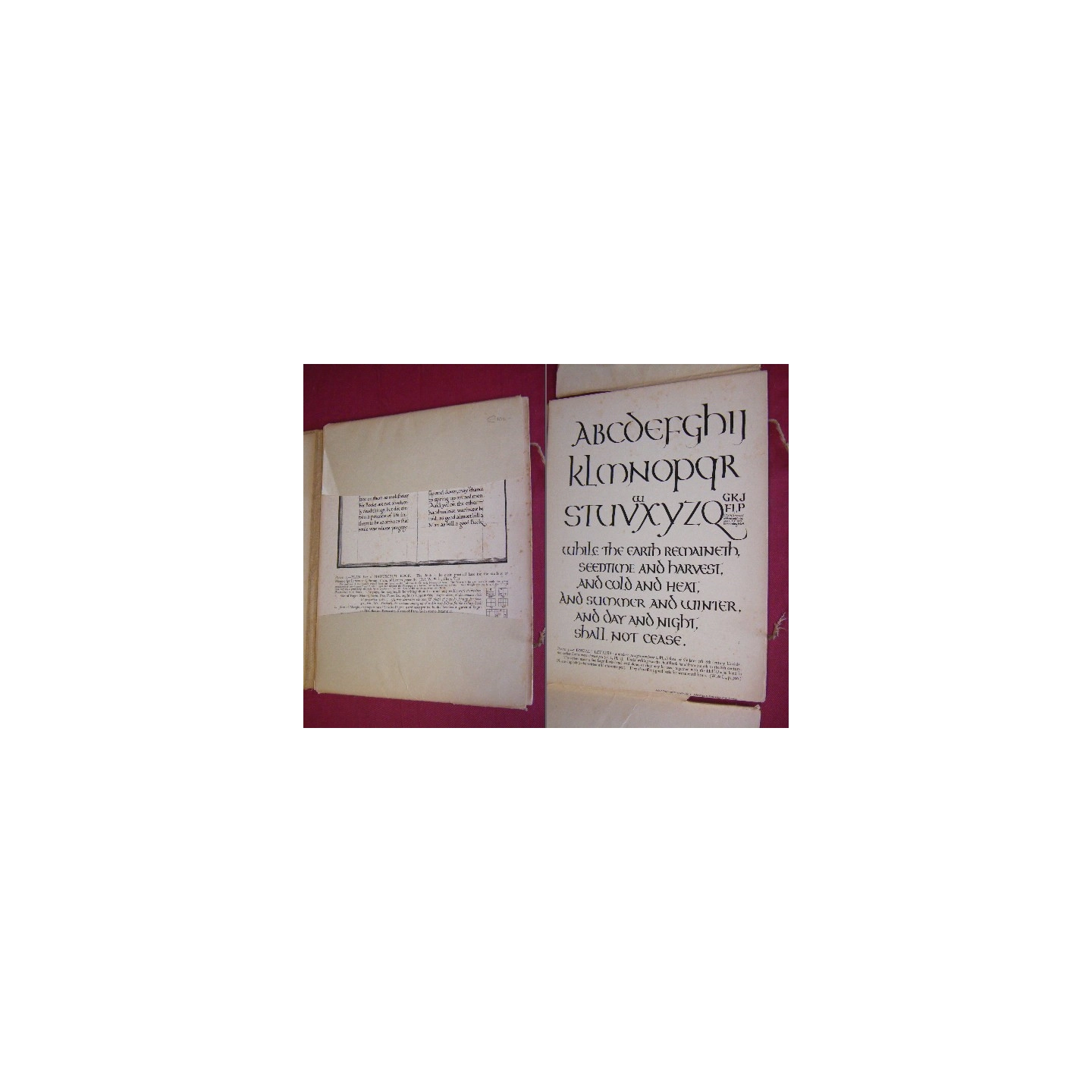 Manuscript and inscription letters, For schools and Classes and for the ...